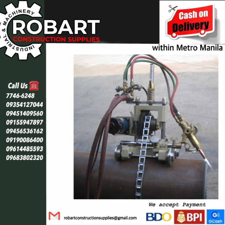 Pipe gas cutting machine, Commercial & Industrial, Construction Tools ...