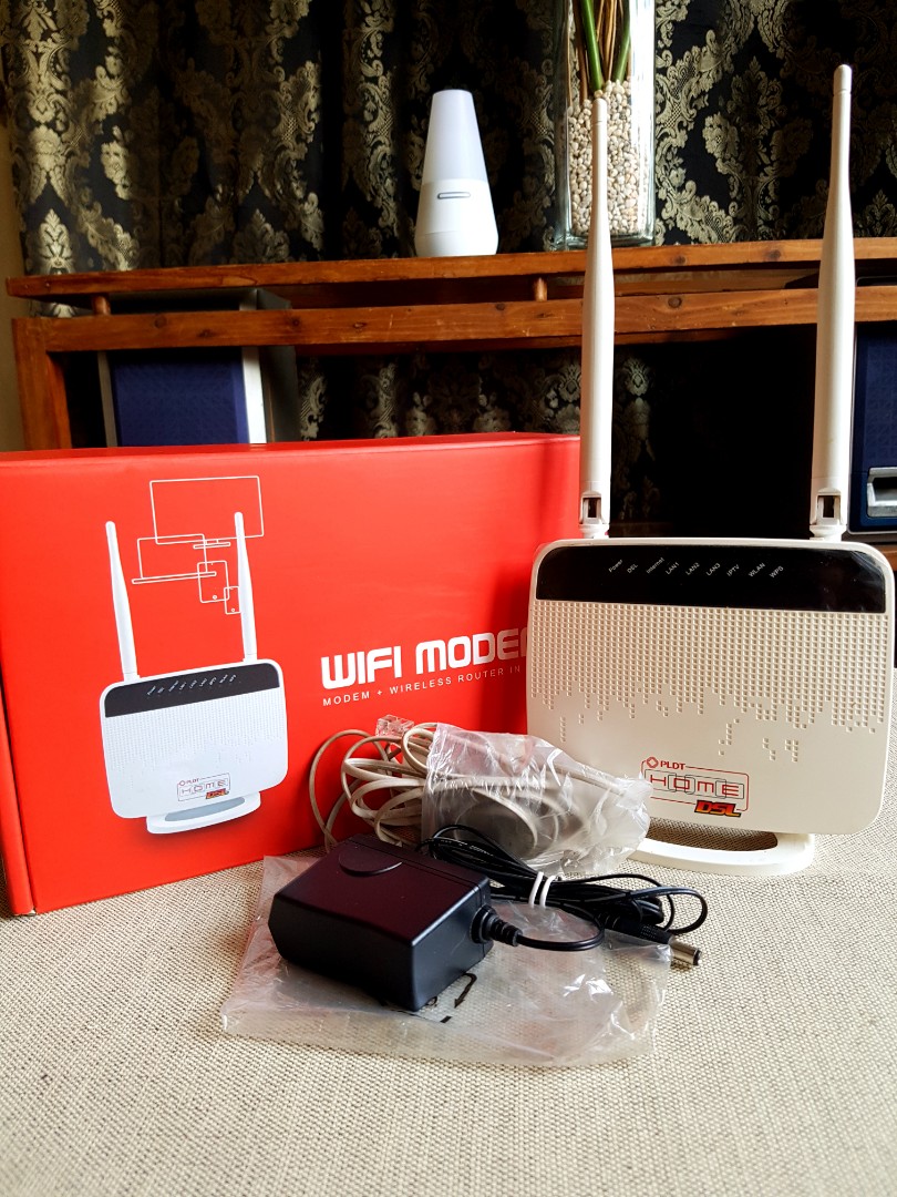 Pldt Wifi Modem Router Dsl Computers And Tech Parts And Accessories Cables And Adaptors On Carousell