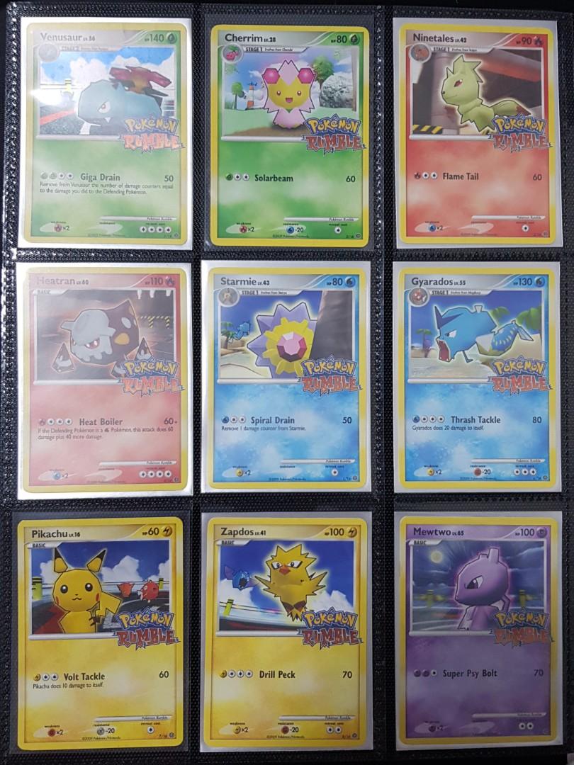 pokemon rumble cards - full set, Hobbies & Toys, Toys & Games on Carousell
