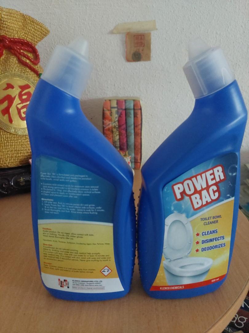 Power Bac Toilet Bowl Cleaner, Beauty & Personal Care, Sanitisers ...