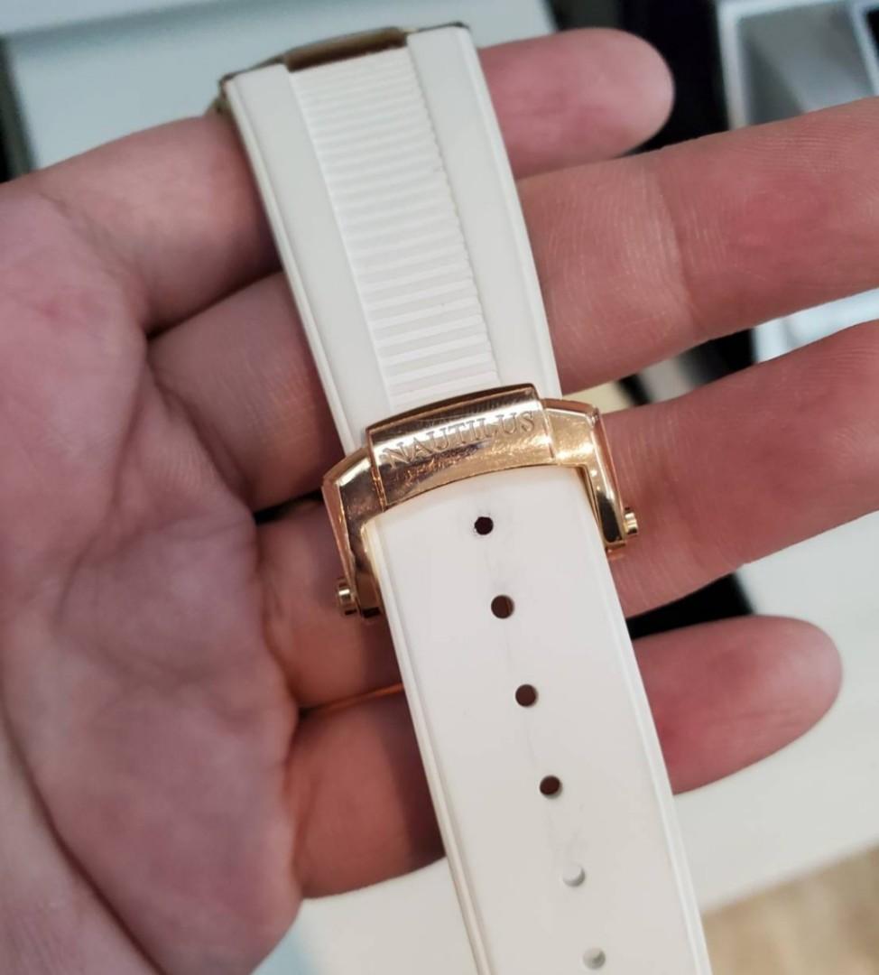 『已交流』PP 百達翡麗 5712 金鷹 Nautilus 5712R PATEK PHILIPPE 月相顯示 日期顯示 動力顯示 微型自動盤 ...