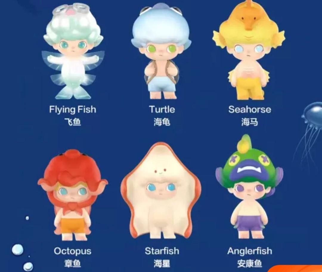 Preorder(Confirmed Design) - Pop Mart Dimoo Aquarium Series (Flying ...