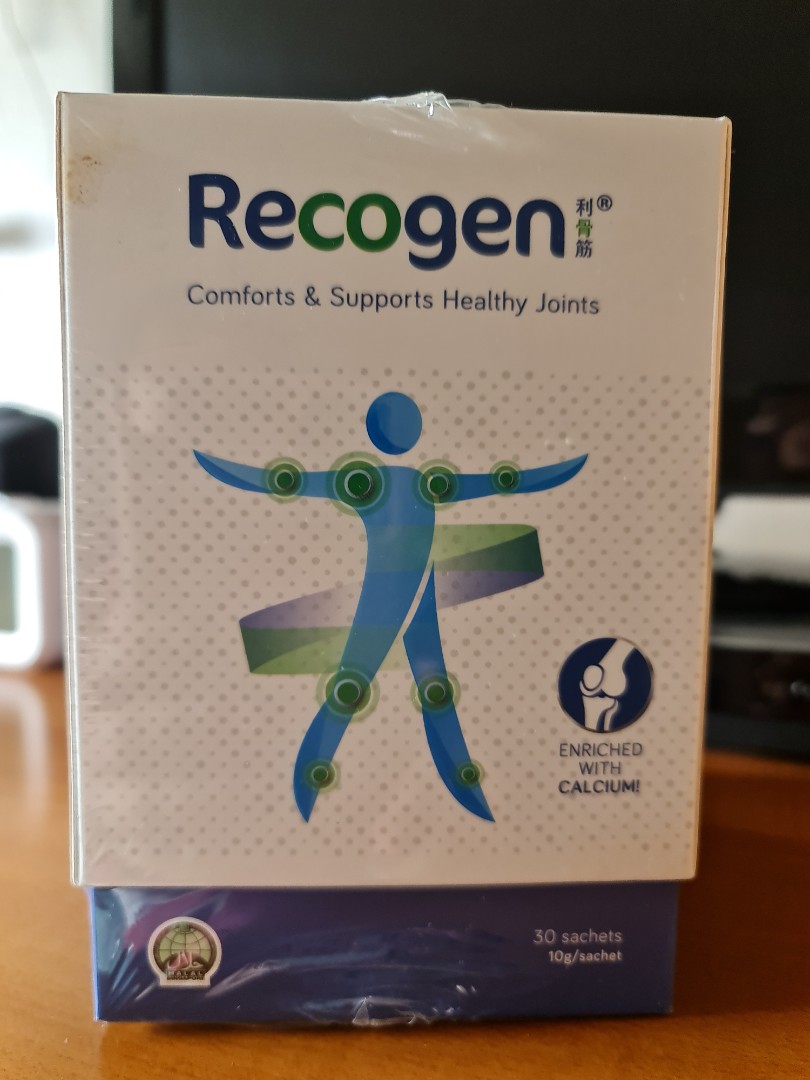 Recogen with calcium, Health & Nutrition, Health Supplements, Vitamins ...