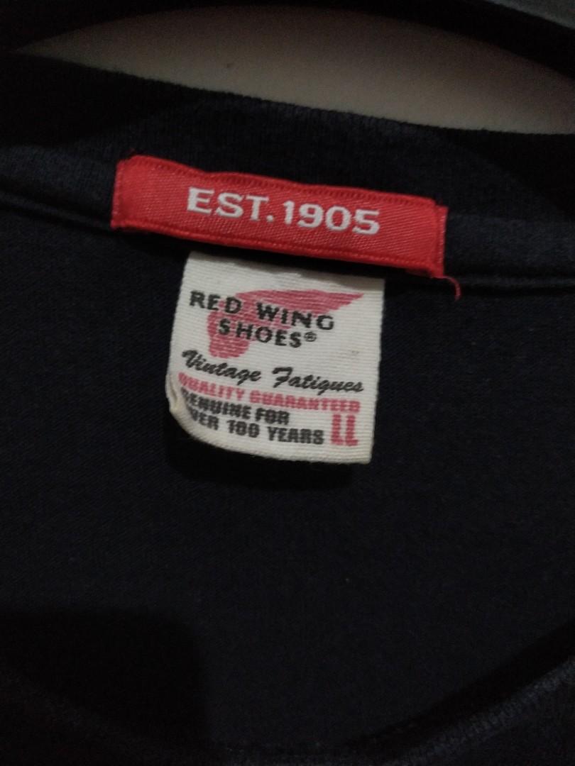Red wing original, Fesyen Pria, Pakaian , Atasan di Carousell