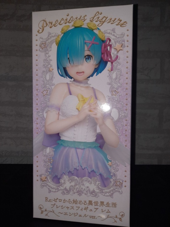 Rem (Re:Zero) Angel Ver. Precious Figure by Taito, Hobbies & Toys, Toys ...