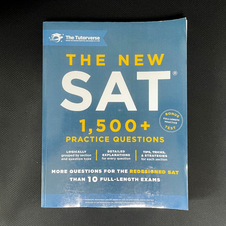 SAT Textbook The Tutorverse, Hobbies & Toys, Books & Magazines ...