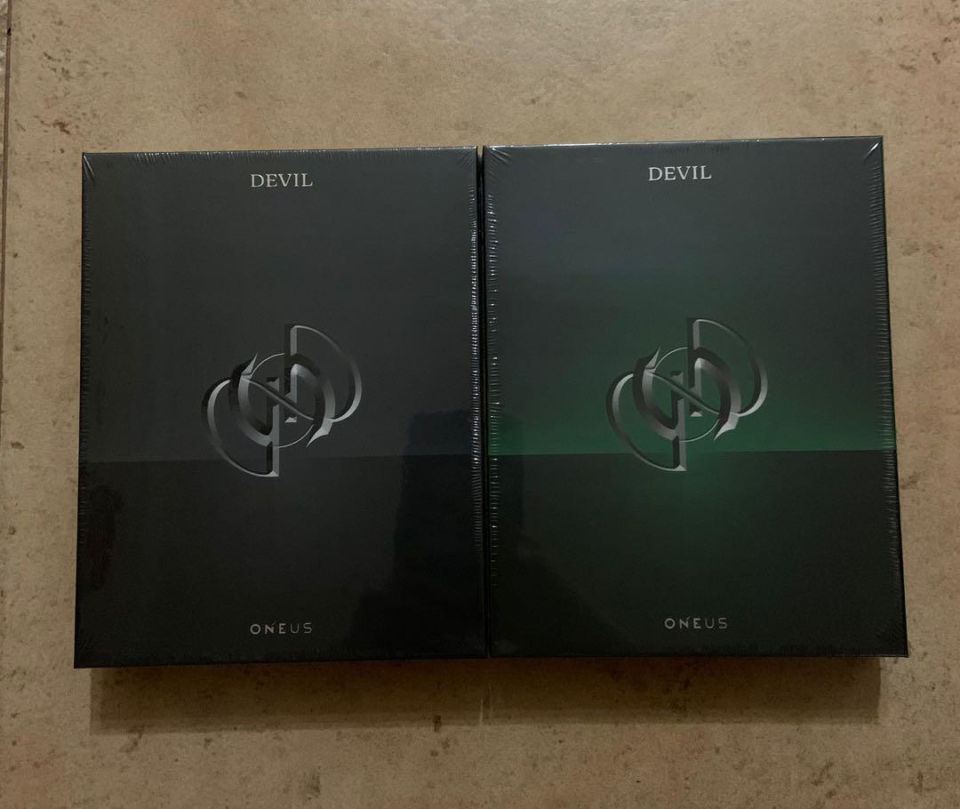 (Sealed) Oneus Devil Album, Hobbies & Toys, Memorabilia & Collectibles ...