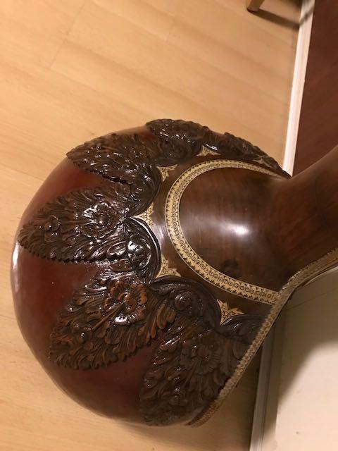 Sitar , Heman &Co , A Rare Antique Sitar, Hobbies & Toys, Music & Media ...