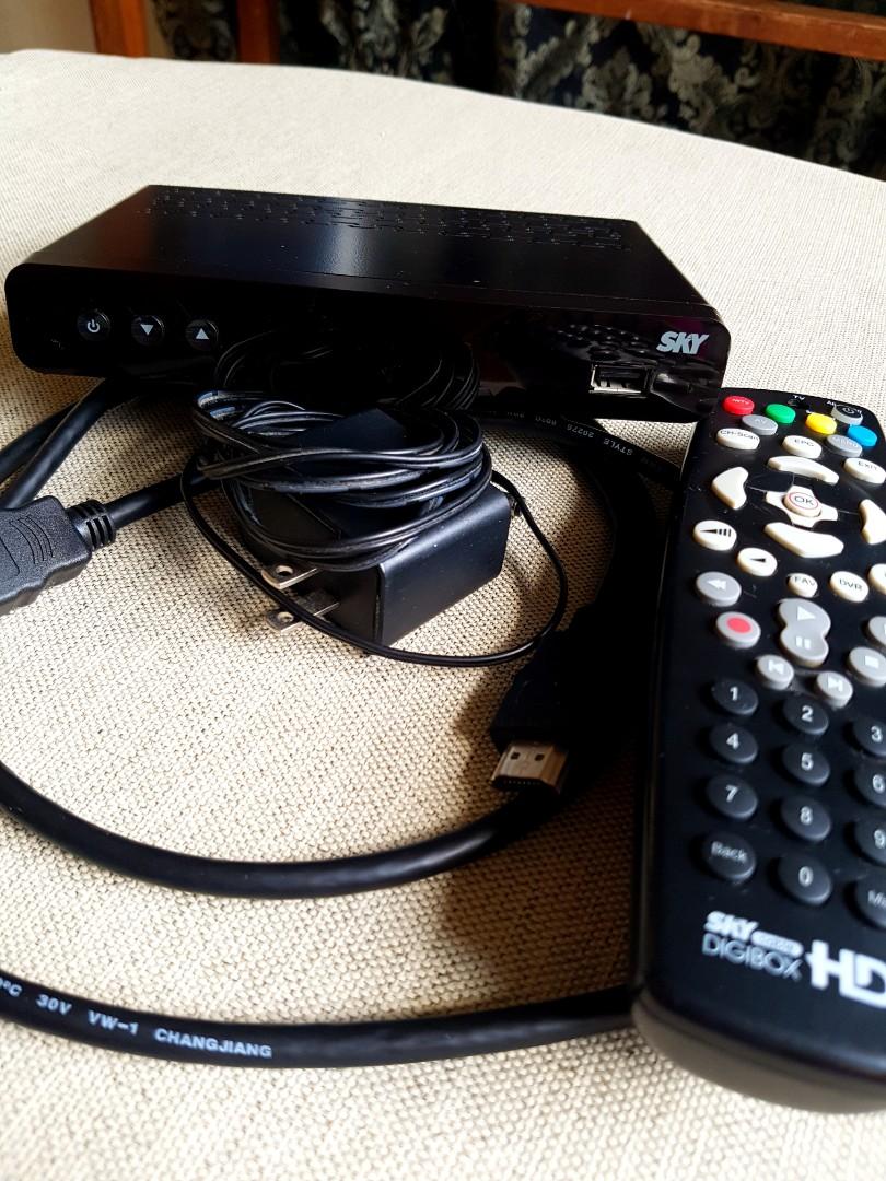Sky cable box, Computers & Tech, Parts & Accessories, Cables & Adaptors ...
