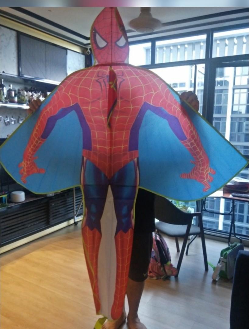 Spiderman Kite, Sports Equipment, Sports & Games, Kites on Carousell