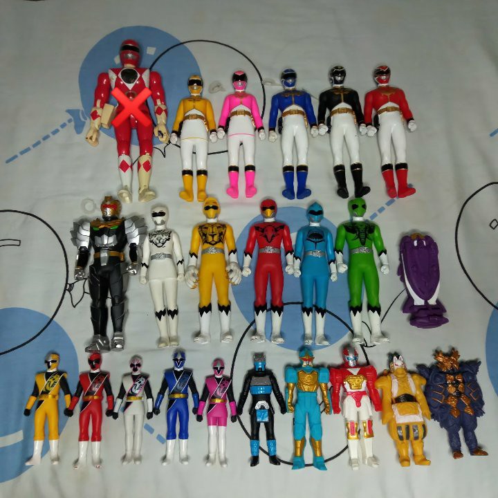Super Sentai Figures, Hobbies & Toys, Toys & Games on Carousell
