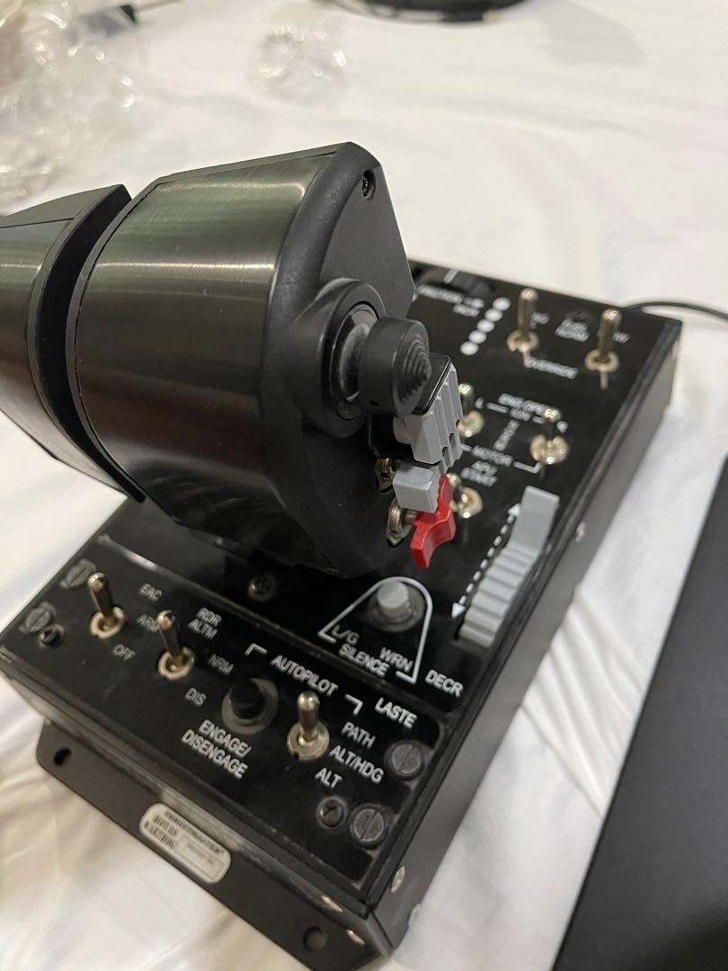 Thrustmaster Hotas Warthog Replica USAF A-10C Throttle and Stick ...