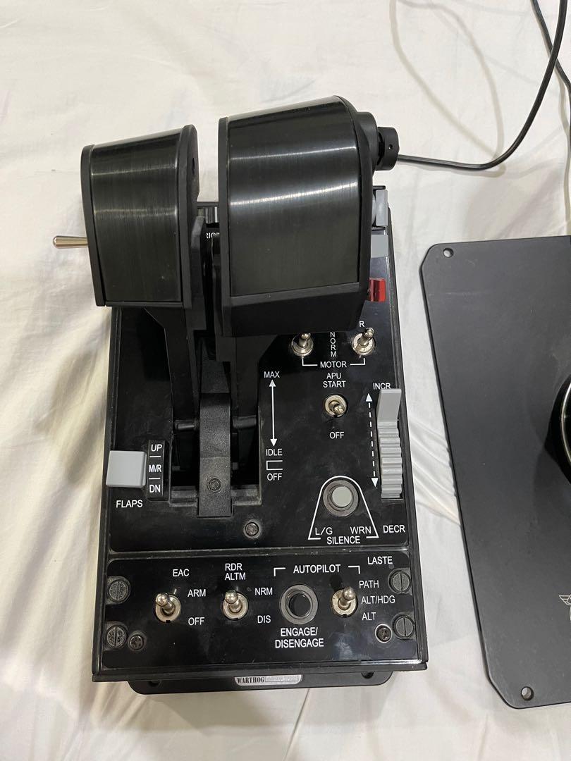Thrustmaster Hotas Warthog Replica USAF A-10C Throttle and Stick ...