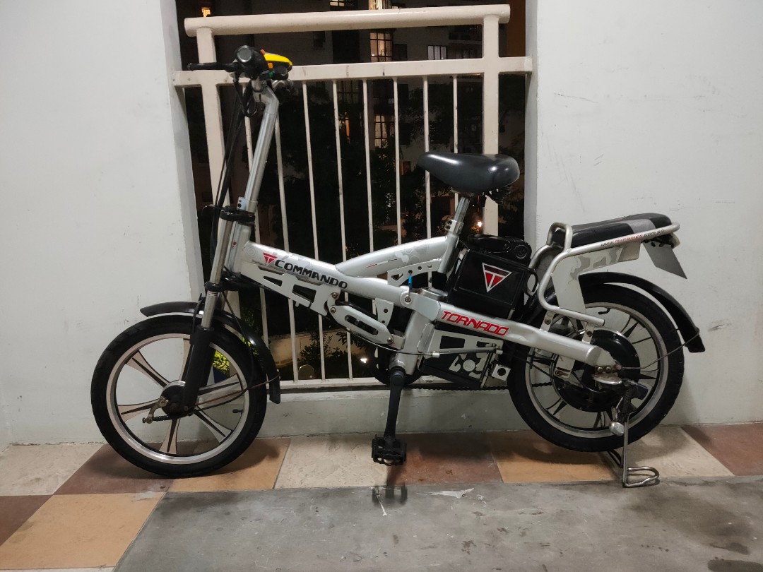 Tornado Commando blue tag ebike, Sports Equipment, PMDs, E-Scooters & E ...