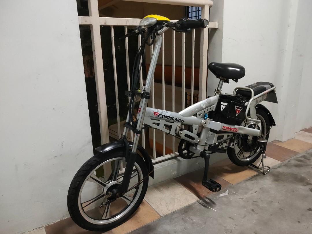 Tornado Commando blue tag ebike, Sports Equipment, PMDs, E-Scooters & E ...