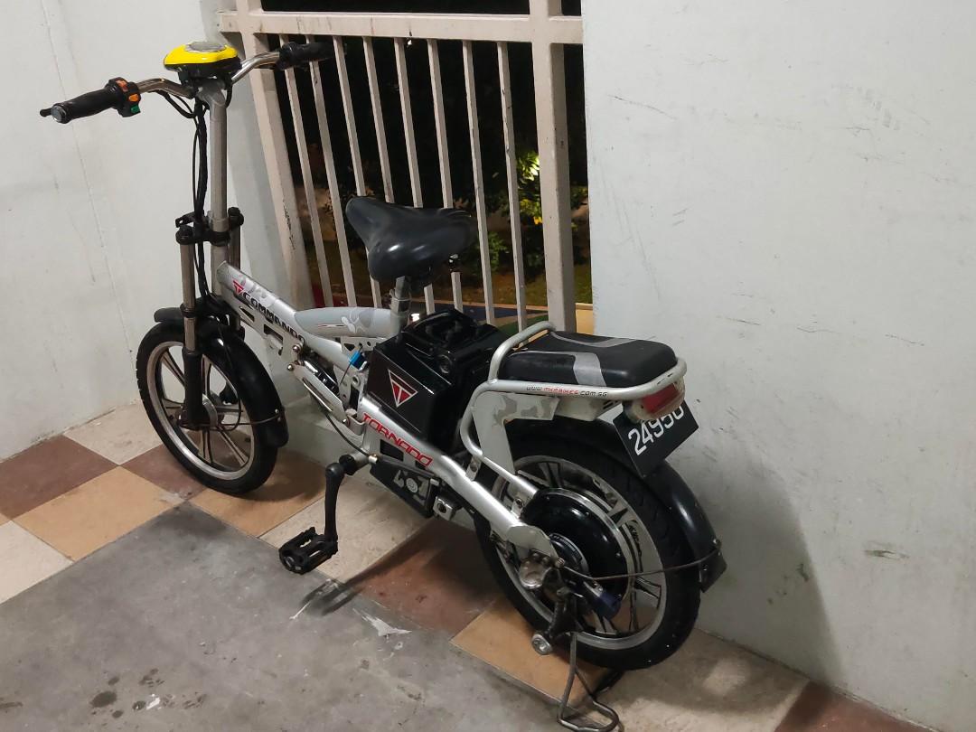 Tornado Commando blue tag ebike, Sports Equipment, PMDs, E-Scooters & E ...