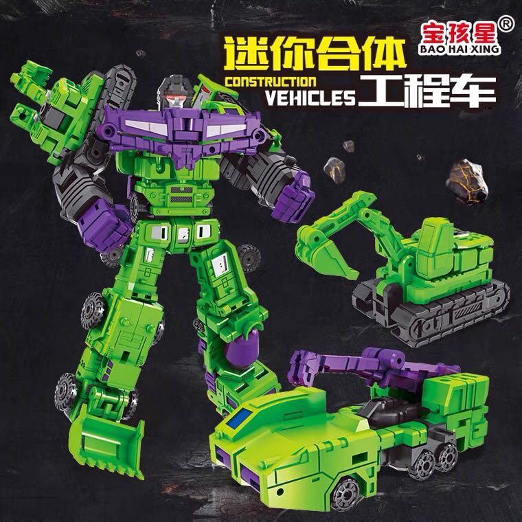Transformers Bao Hai Xing - Mini Construction Vehicles (aka Legend ...