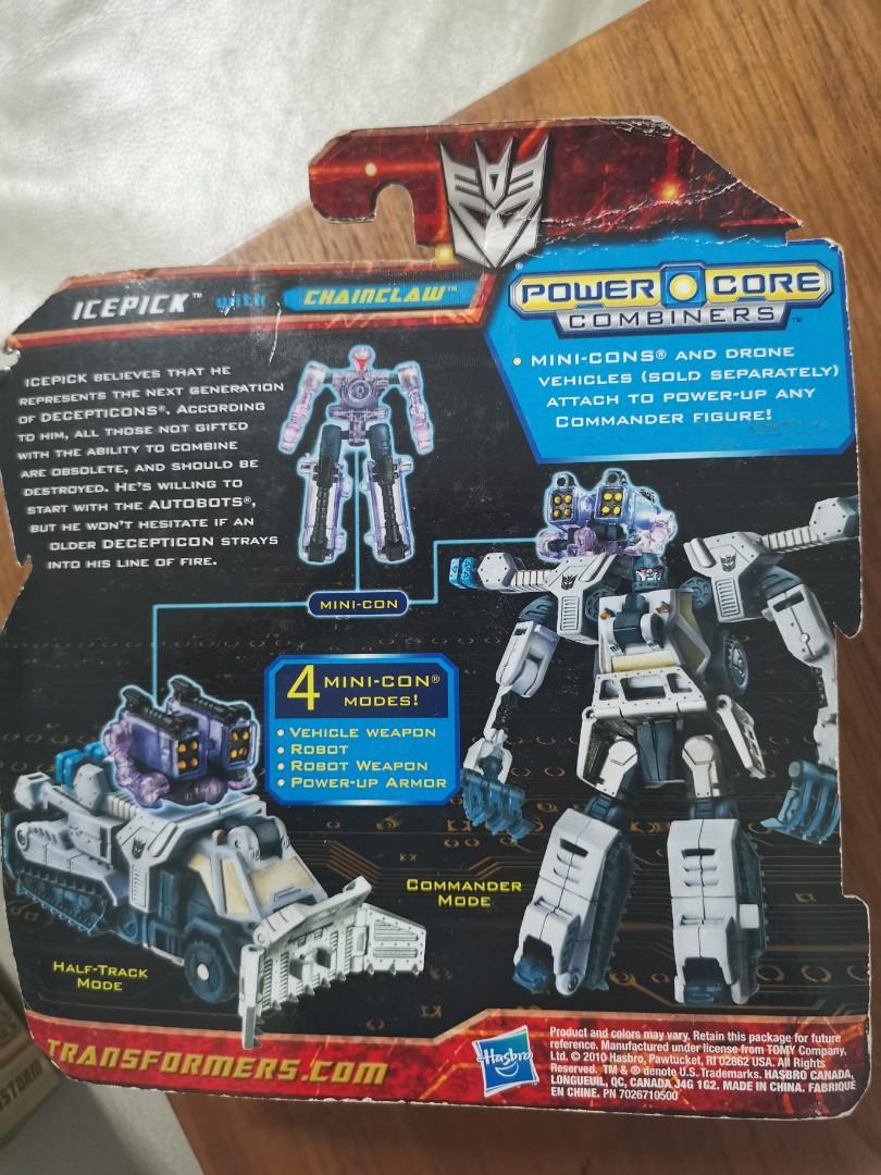 Transformers ICEPICK ( Power core Combiners), Hobbies & Toys, Toys ...
