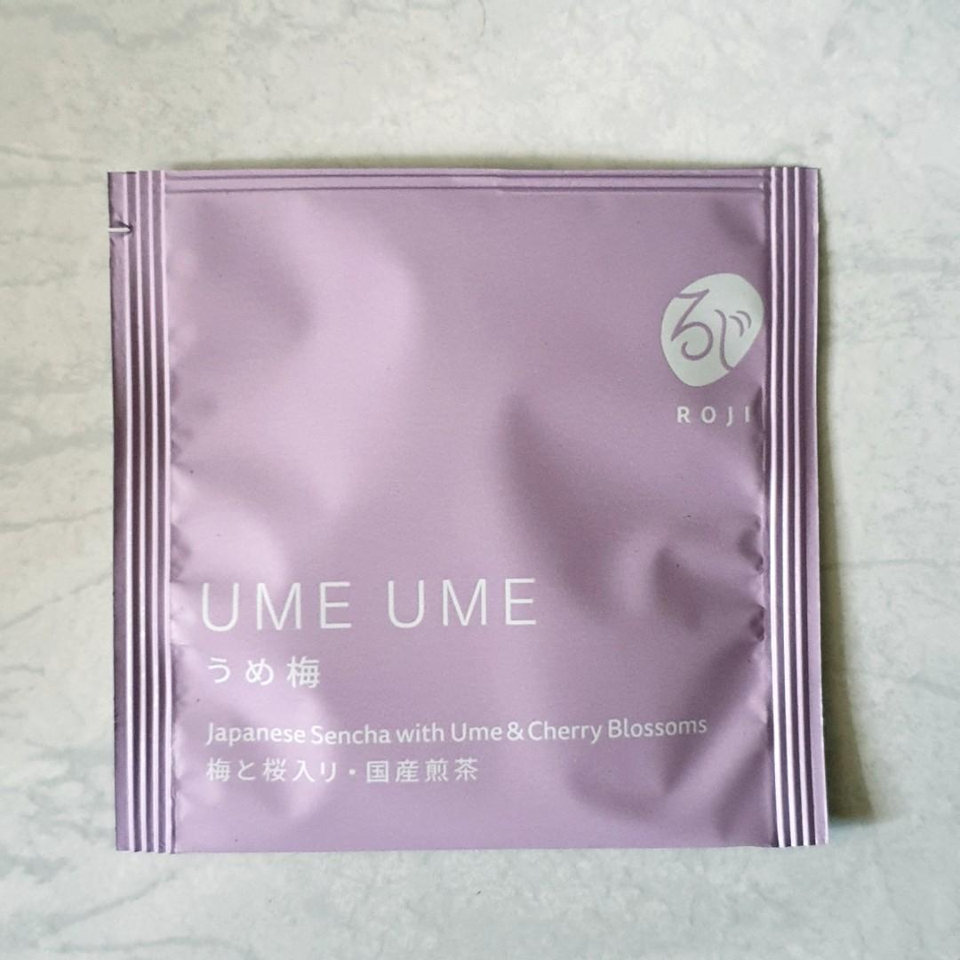 UME UME Roji Tea (Japanese sencha with ume & cherry blossoms), Food ...