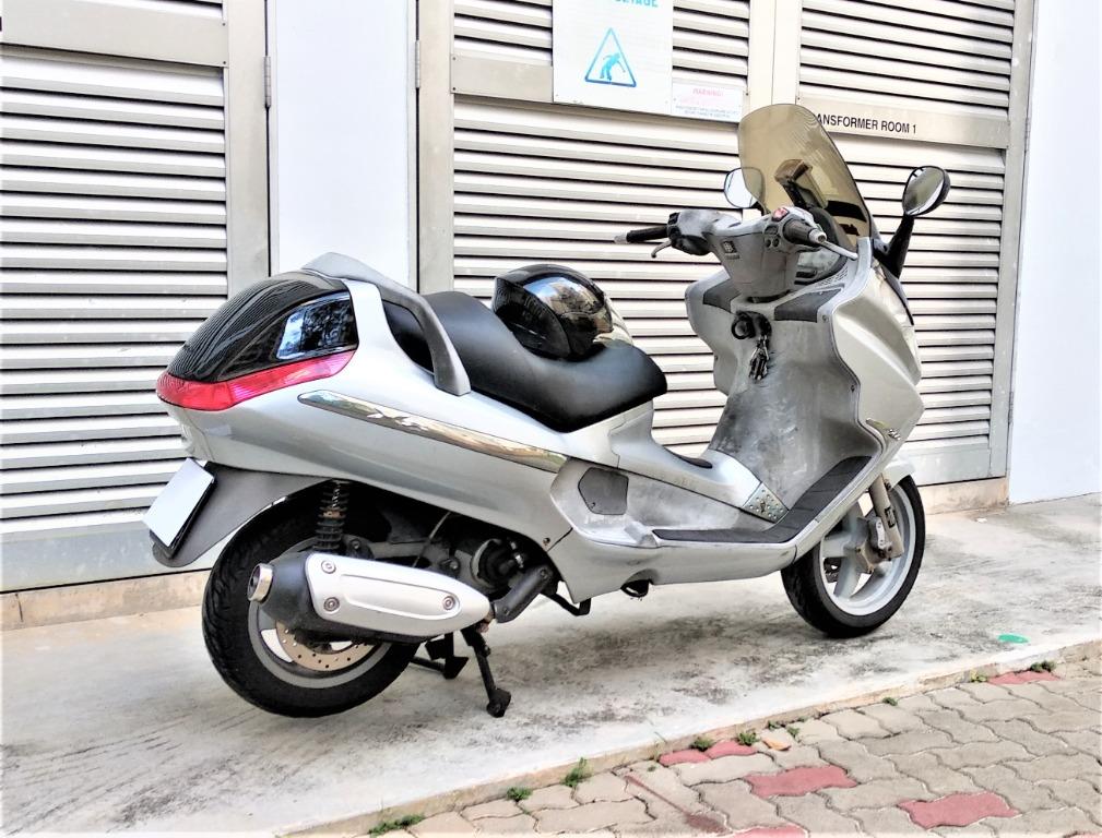 Used X8 Piaggio 200cc Maxi-Scooter for Sale, Motorcycles, Motorcycles for Sale, Class 2B on ...