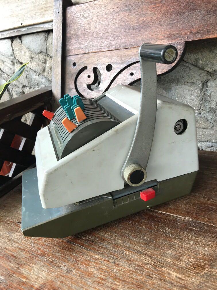Vintage cheque printer ( freepos ), Hobbies & Toys, Collectibles ...