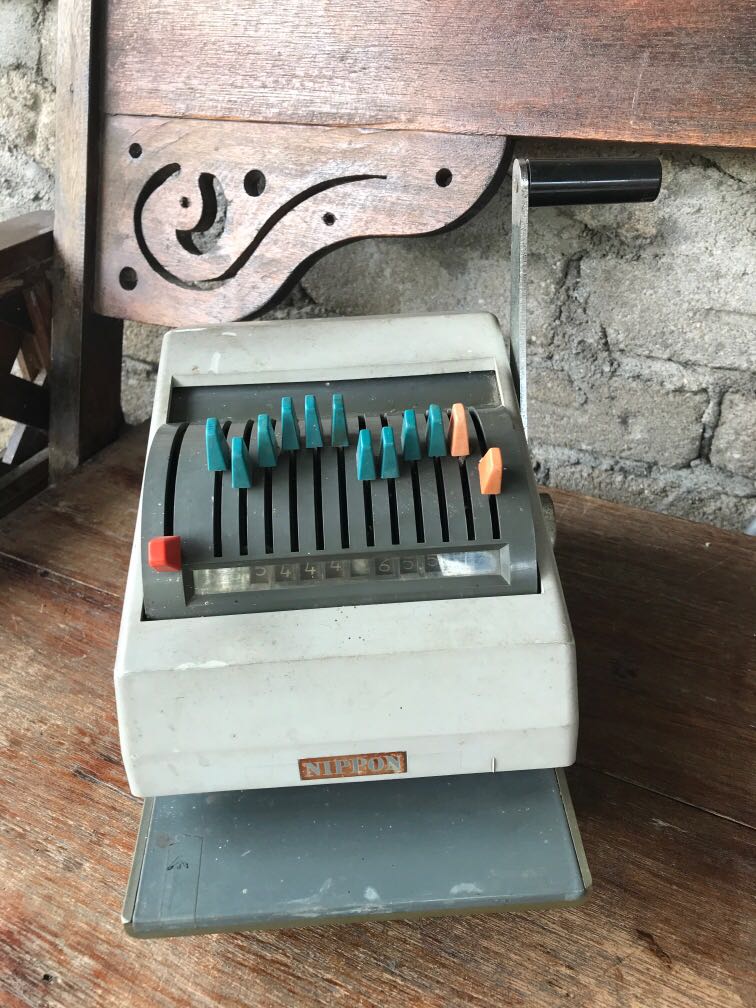 Vintage cheque printer ( freepos ), Hobbies & Toys, Collectibles ...