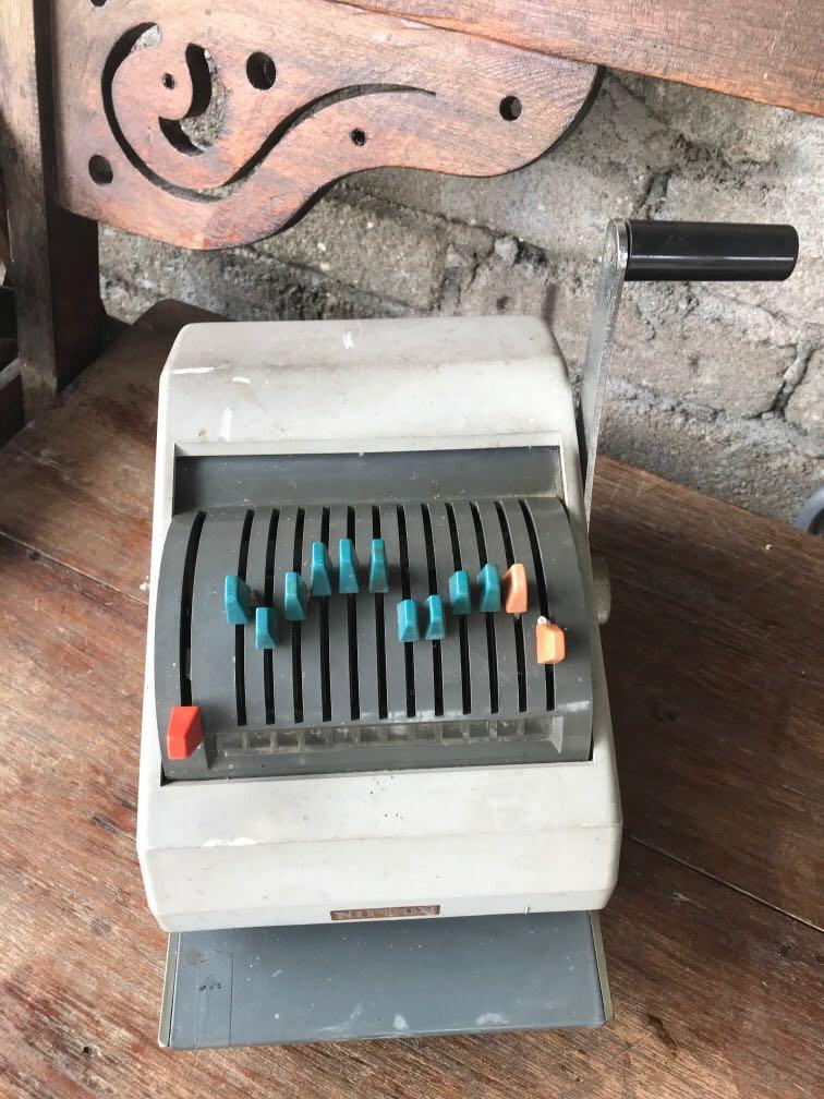 Vintage cheque printer ( freepos ), Hobbies & Toys, Collectibles ...