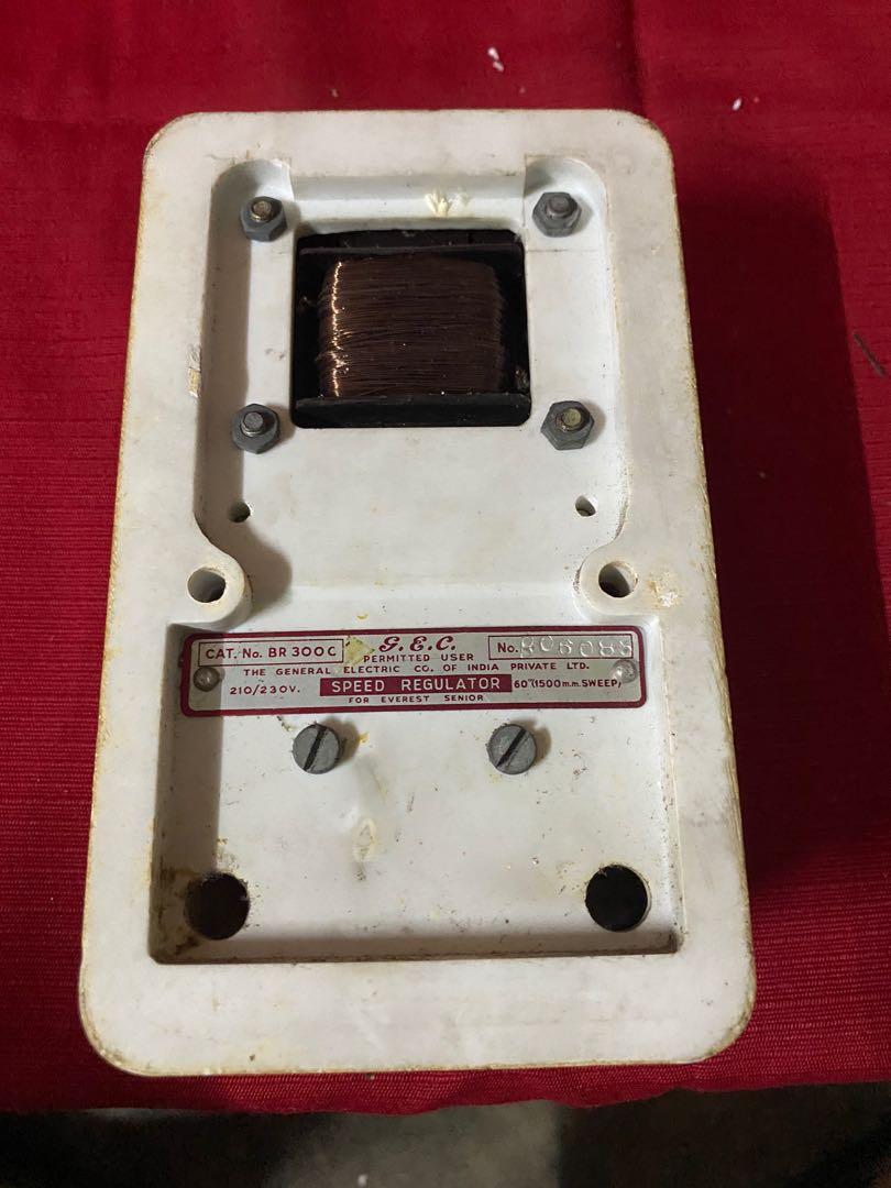 Vintage GEC Fan Regulator., Hobbies & Toys, Collectibles & Memorabilia ...