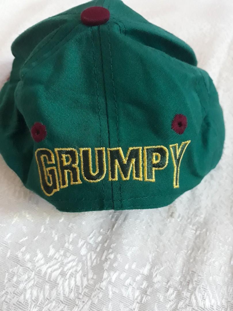 Vintage Grumpy Cap - from Disney's Snow White & the 7 Dwarfs, Men's ...