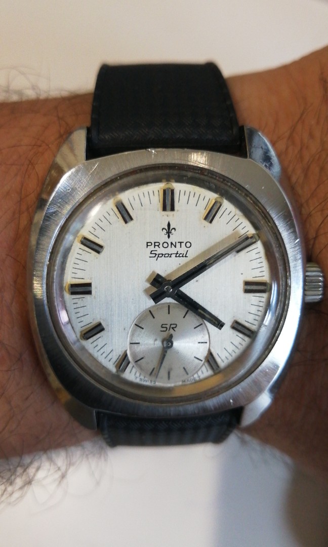 Vintage PRONTO SPORTAL SR 631-299, Men's Fashion, Watches & Accessories ...