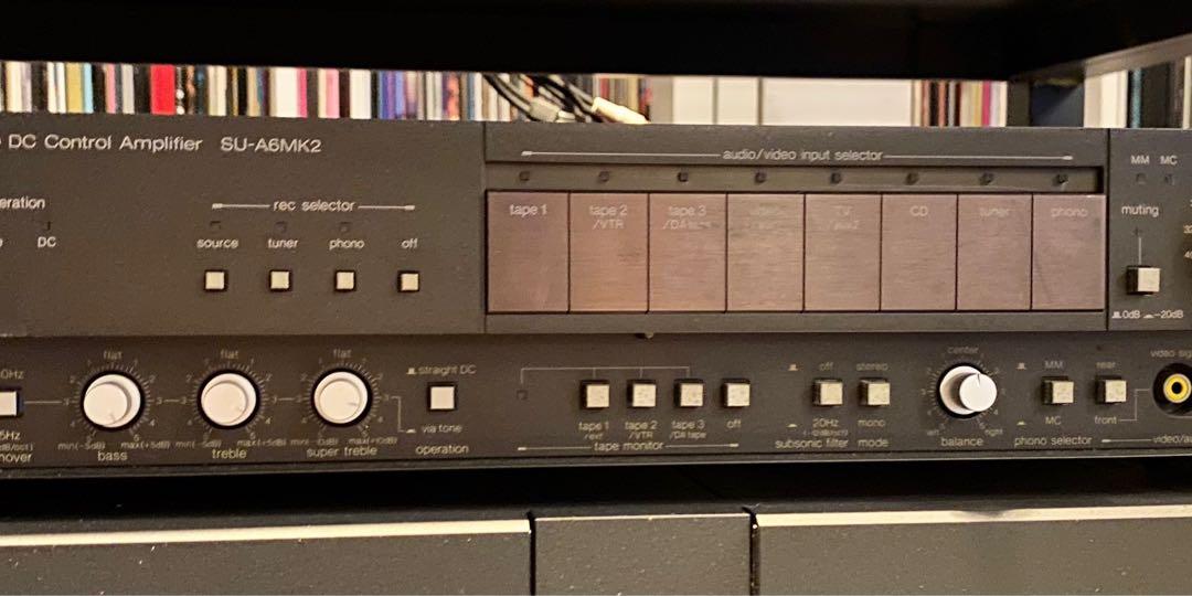 Vintage Technics Pre Amplifier SU-A6Mk2 (100V), Audio, Soundbars ...