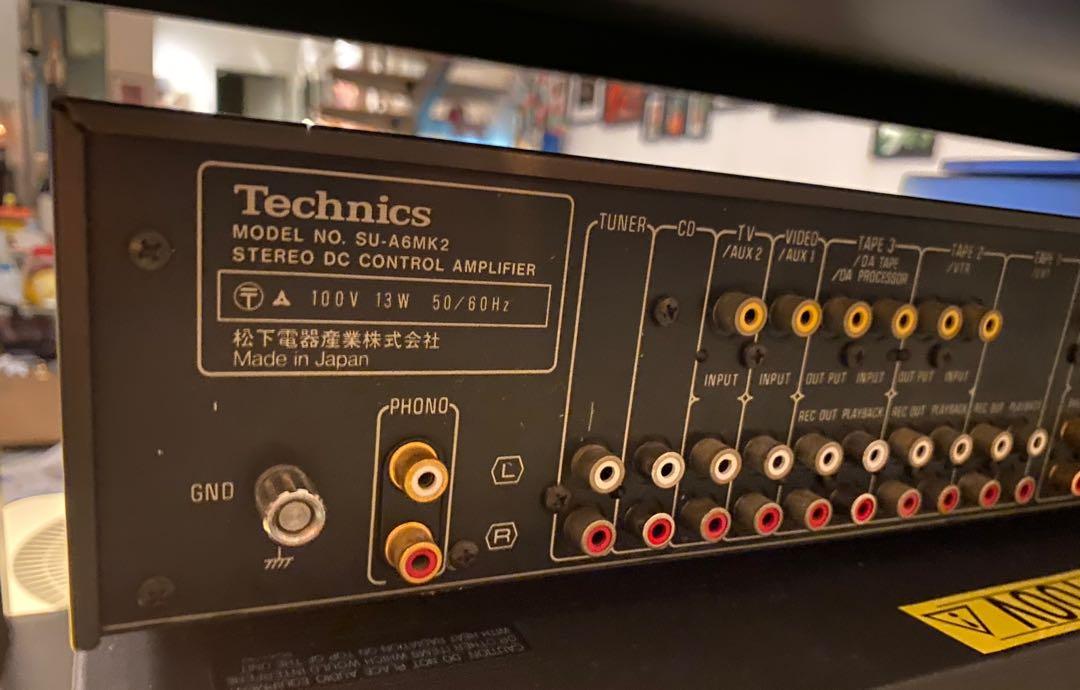 Vintage Technics Pre Amplifier SU-A6Mk2 (100V), Audio, Soundbars ...