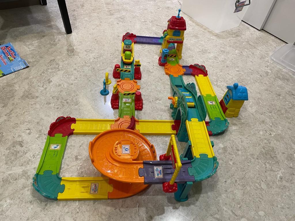 vtech Train Station, Babies & Kids, Infant Playtime on Carousell