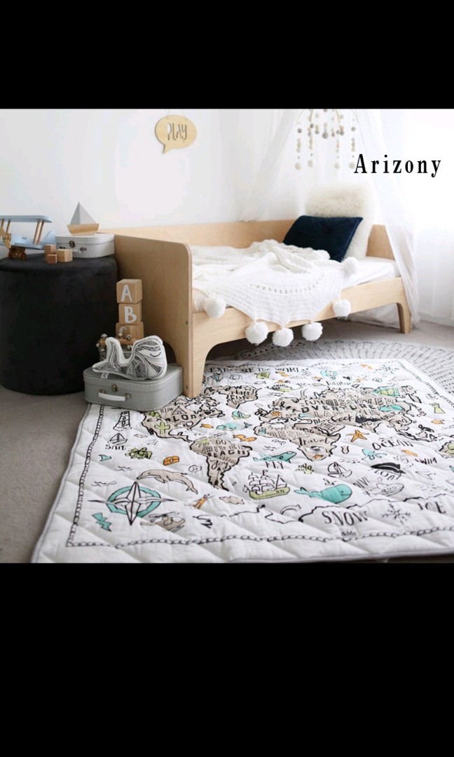 World map playmat, Babies & Kids, Infant Playtime on Carousell