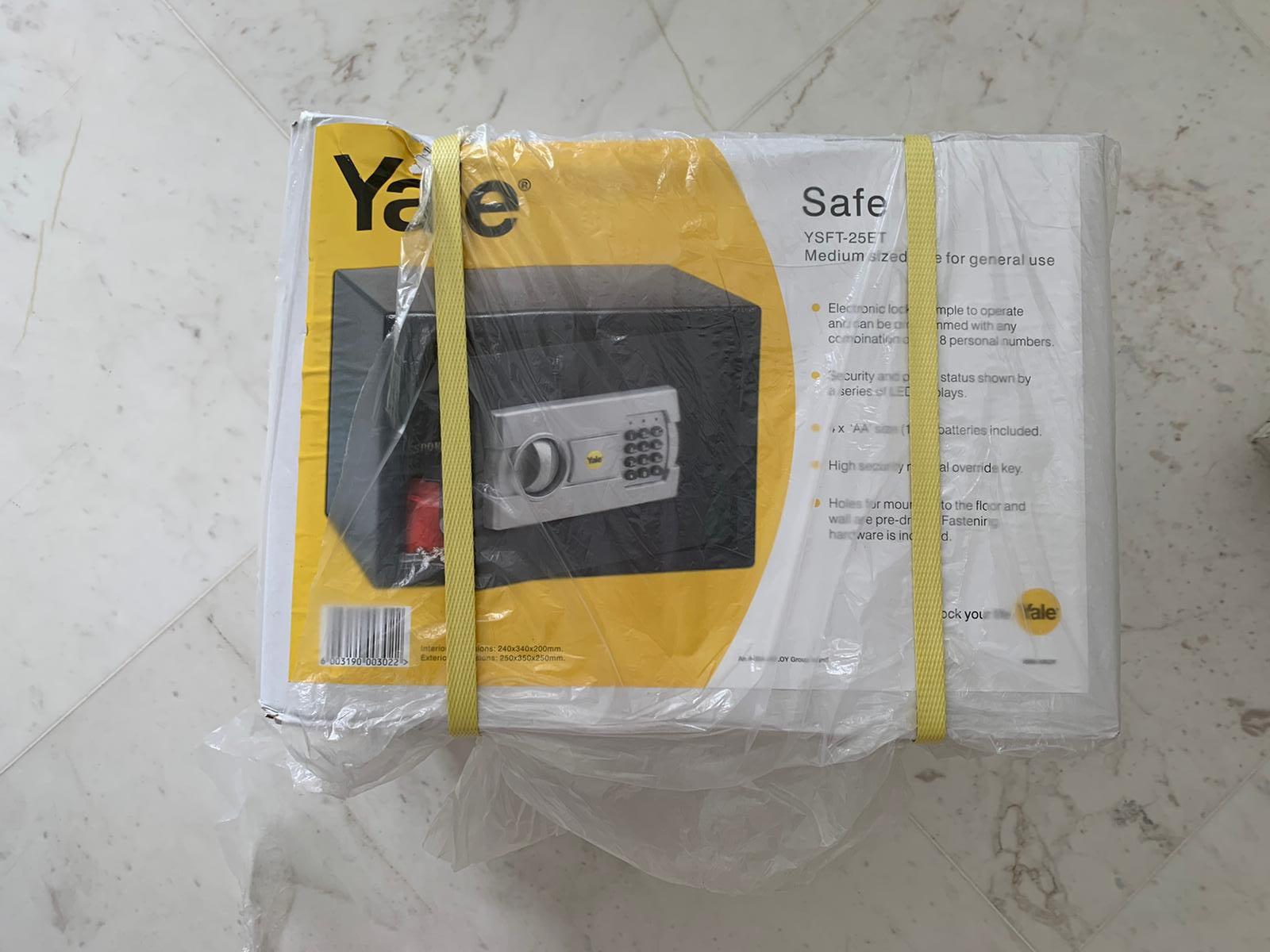 YALE SAFE BOX, Furniture & Home Living, Security & Locks, Safe on Carousell