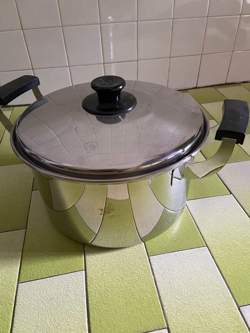 Zebra brand stainless steel Cooking Pot, Furniture & Home Living ...