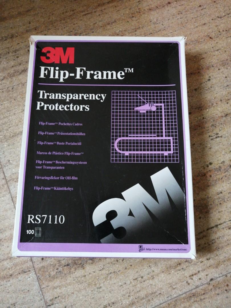 PRICE DROP: 3M Flip-Frame Transparency Protectors, Hobbies & Toys ...
