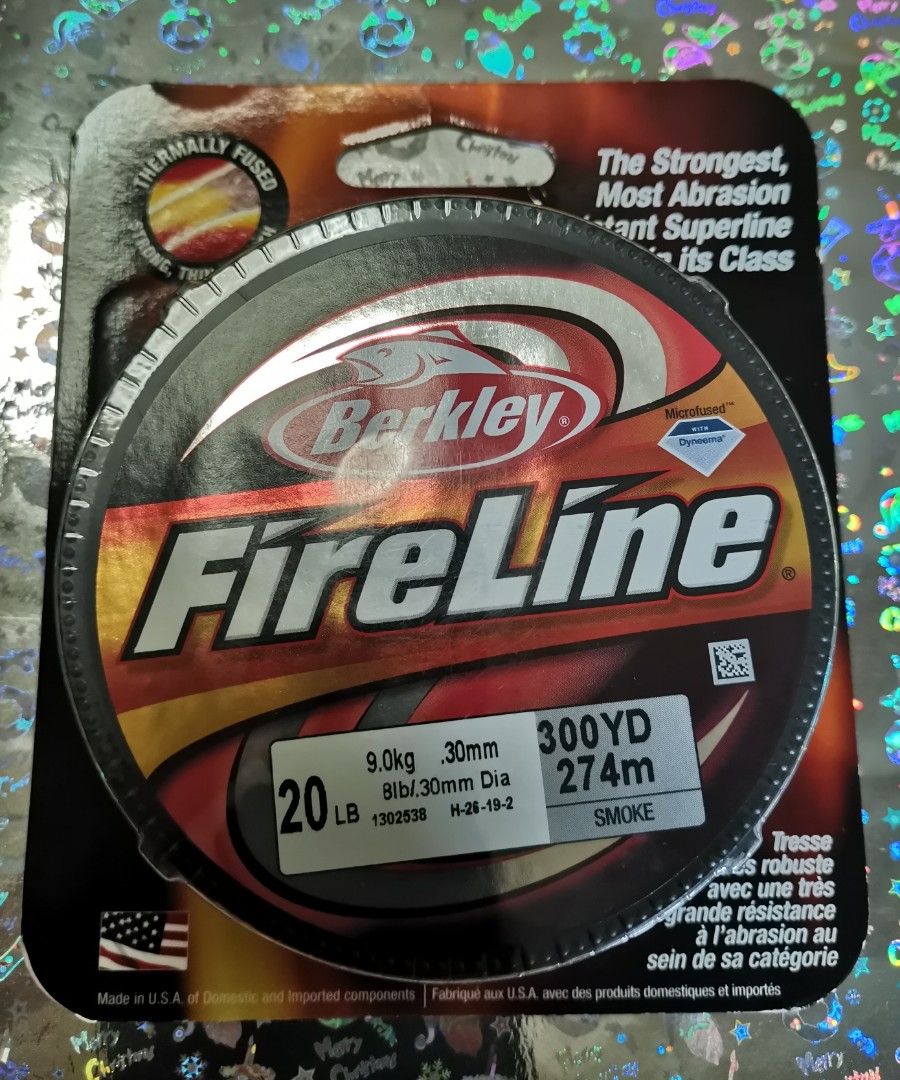 ($45 each Deal) Berkley Fireline Braided line (20lbs), Sports Equipment ...