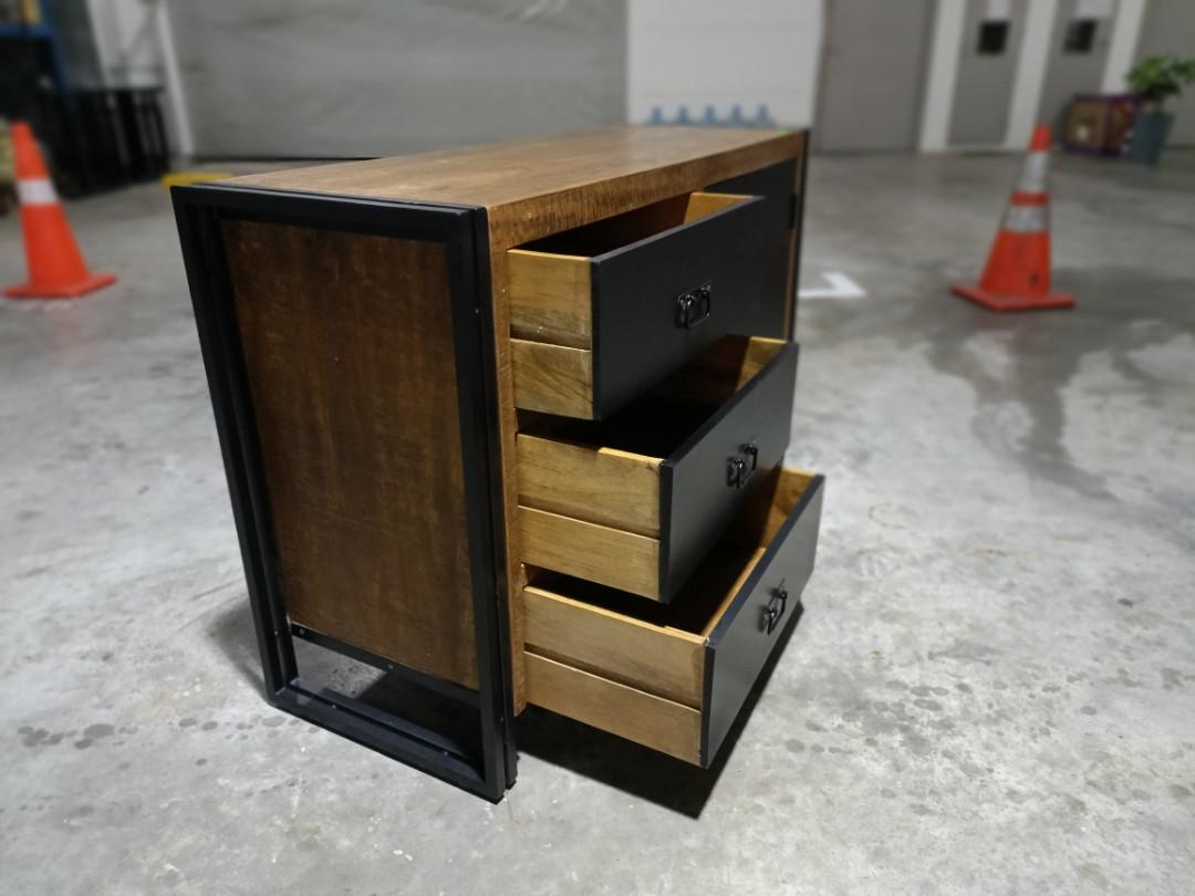 ALEZIA INDUSTRI Series Sideboard, Furniture & Home Living, Furniture ...