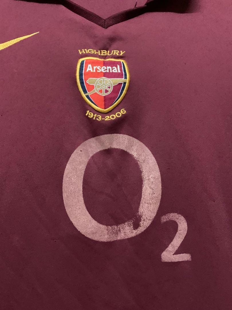 Arsenal Highbury Henry, Men's Fashion, Tops & Sets, Formal Shirts on ...