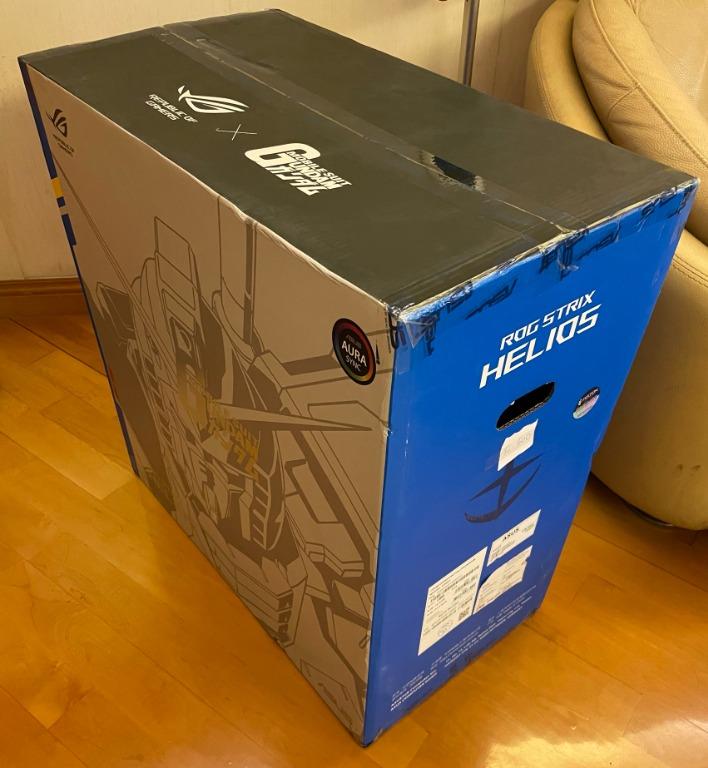 ASUS ROG Strix Helios GUNDAM EDITION PC Gaming Case, 電腦＆科技, 手提電腦 ...
