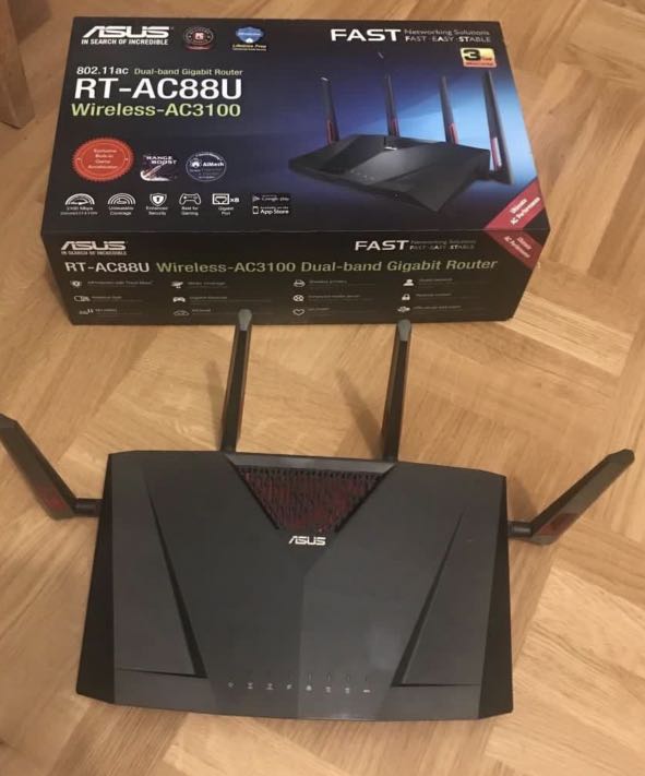 Asus RT-AC88U Router, Computers & Tech, Parts & Accessories, Networking ...