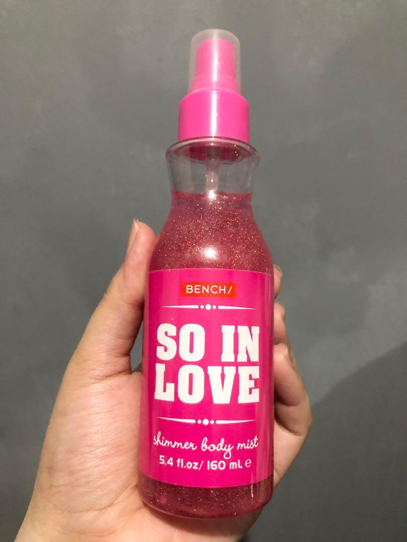 Bench So In Love Shimmer Body Mist, Beauty & Personal Care, Fragrance ...