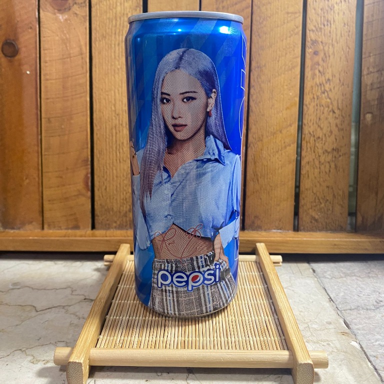Blackpink x Pepsi ROSE Blue Limited Edition Collectible New, Hobbies ...
