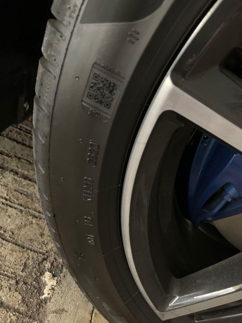 BMW 原廠 18” M wheels 848M bicolour, 汽車配件, 車軚 - Carousell