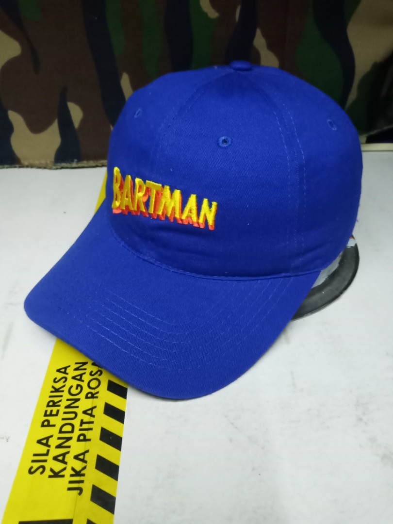 Cap kartun bart simpsons, Men's Fashion, Watches & Accessories, Cap ...
