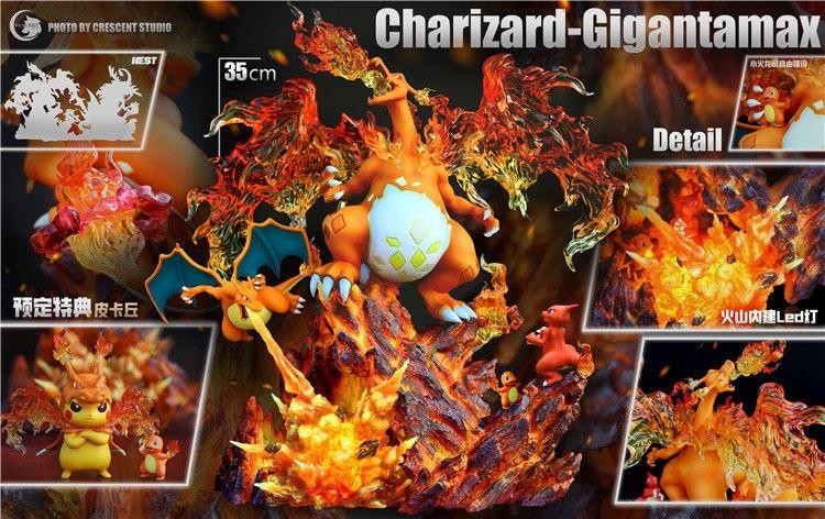 CRESCENT STUDIO - POKEMON GIGANTAMAX SERIES GIGANTAMAX CHARIZARD, Video ...