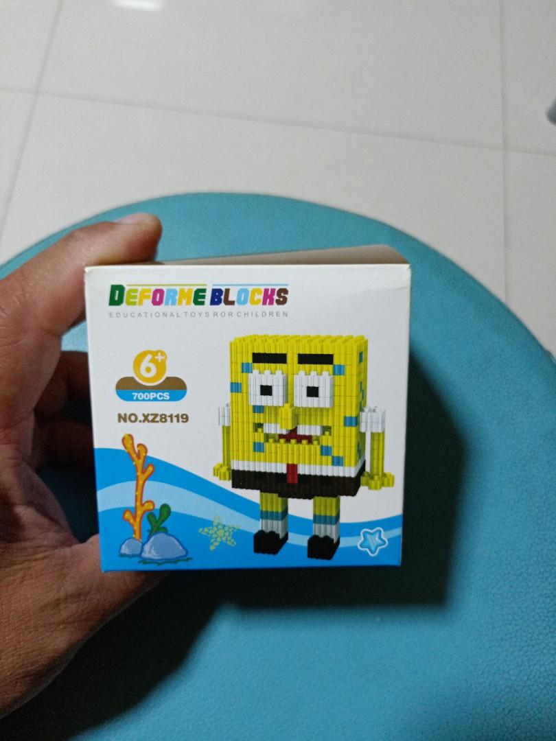 DEFORME BLOCKS (SpongeBob), Hobbies & Toys, Toys & Games on Carousell