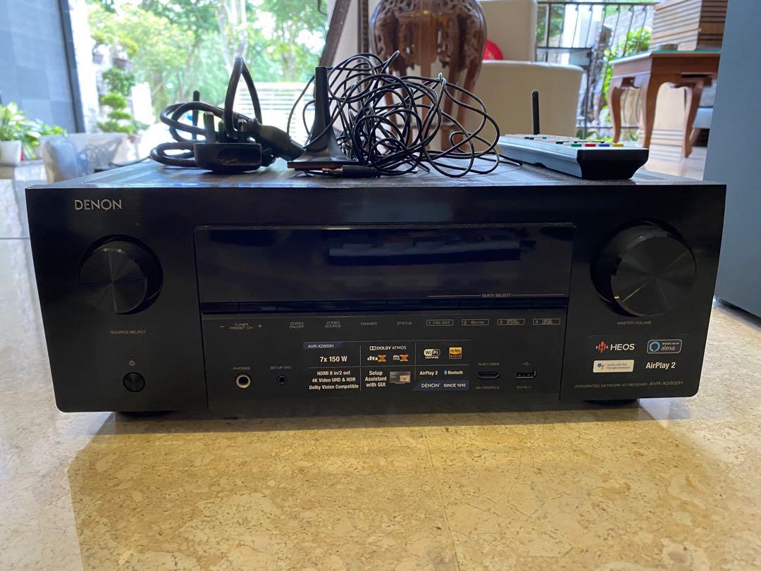 Denon AVR-X2600H, Audio, Soundbars, Speakers & Amplifiers on Carousell