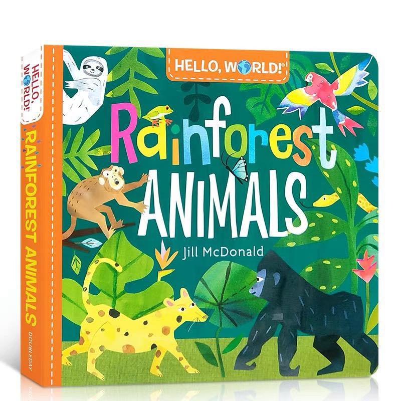 English Hello World! Series board book : Jill Mcdonald ocean life/ pets ...